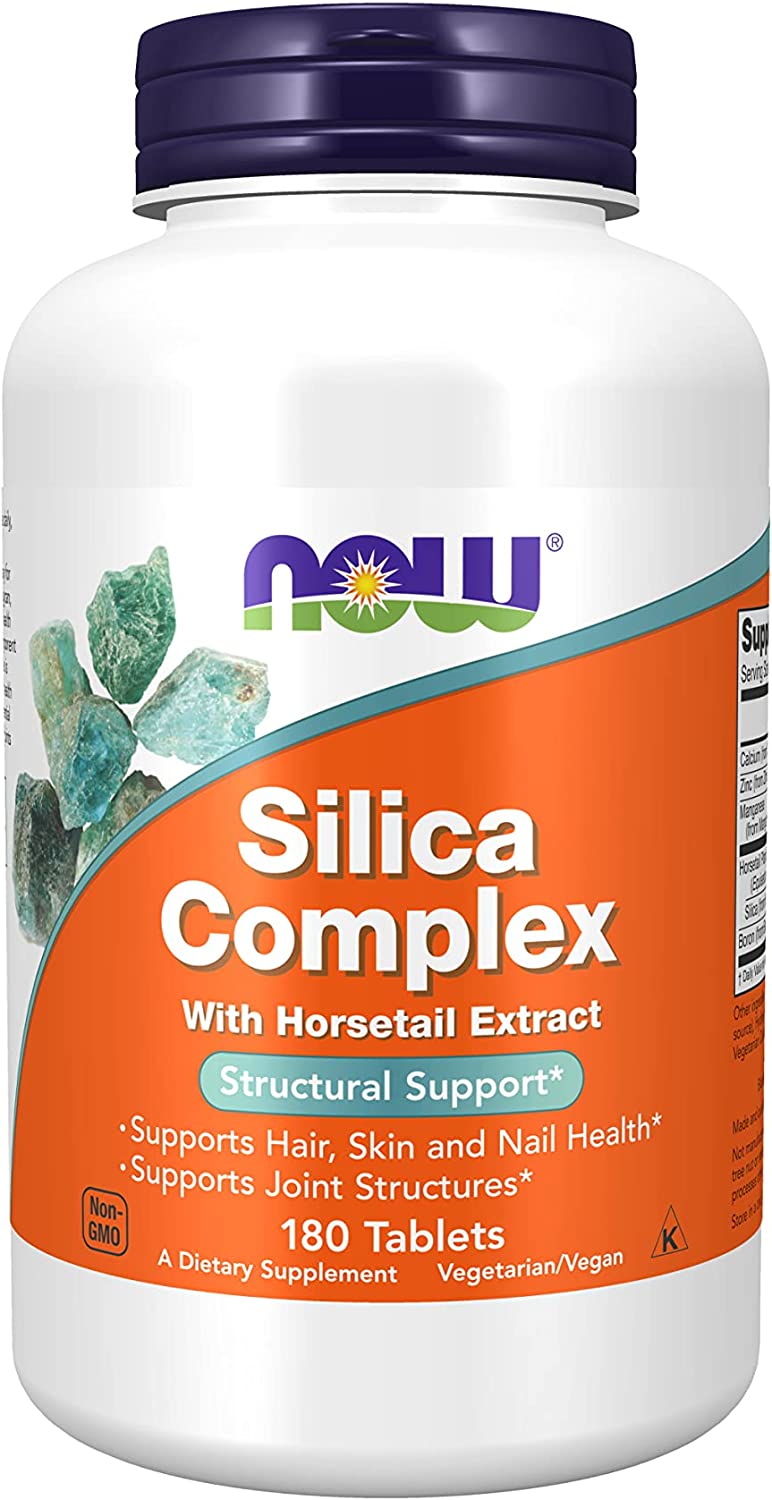 NOW Foods Silica Complex - Hair, Skin & Nail Support | Amazon PK